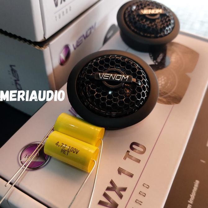 Jual VENOM Turbo Tweeter Mobil Speaker VX 1 TO Tweeter 2 Inch | Shopee ...