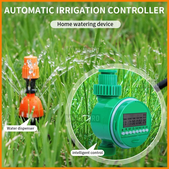 Jual Automatic Digital Irrigation Water Timer/ Stop Kran Air Otomatis ...