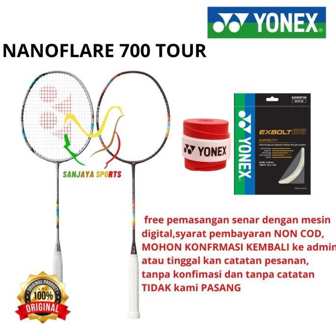Jual Spesial Raket Yonex Bulutangkis Badminton Yonex Nanoflare 700 Tour Nano Flare 700 Tour ...