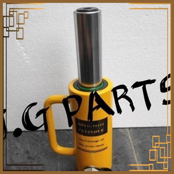 Jual [JG55] SINGLE HYDRAULIC CYLINDER SILINDER HIDROLIK 10 TON X 100 MM STROKE | Shopee Indonesia