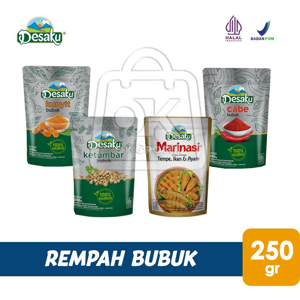 Jual Desaku Rempah Bubuk Instant Bumbu Dapur (Pouch 250gr) | Shopee ...