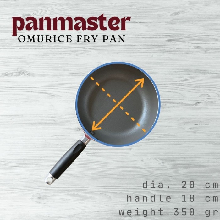 Jual Panmaster Omurice Fry Pan Omelette Pan Anti Lengket Aluminium ...