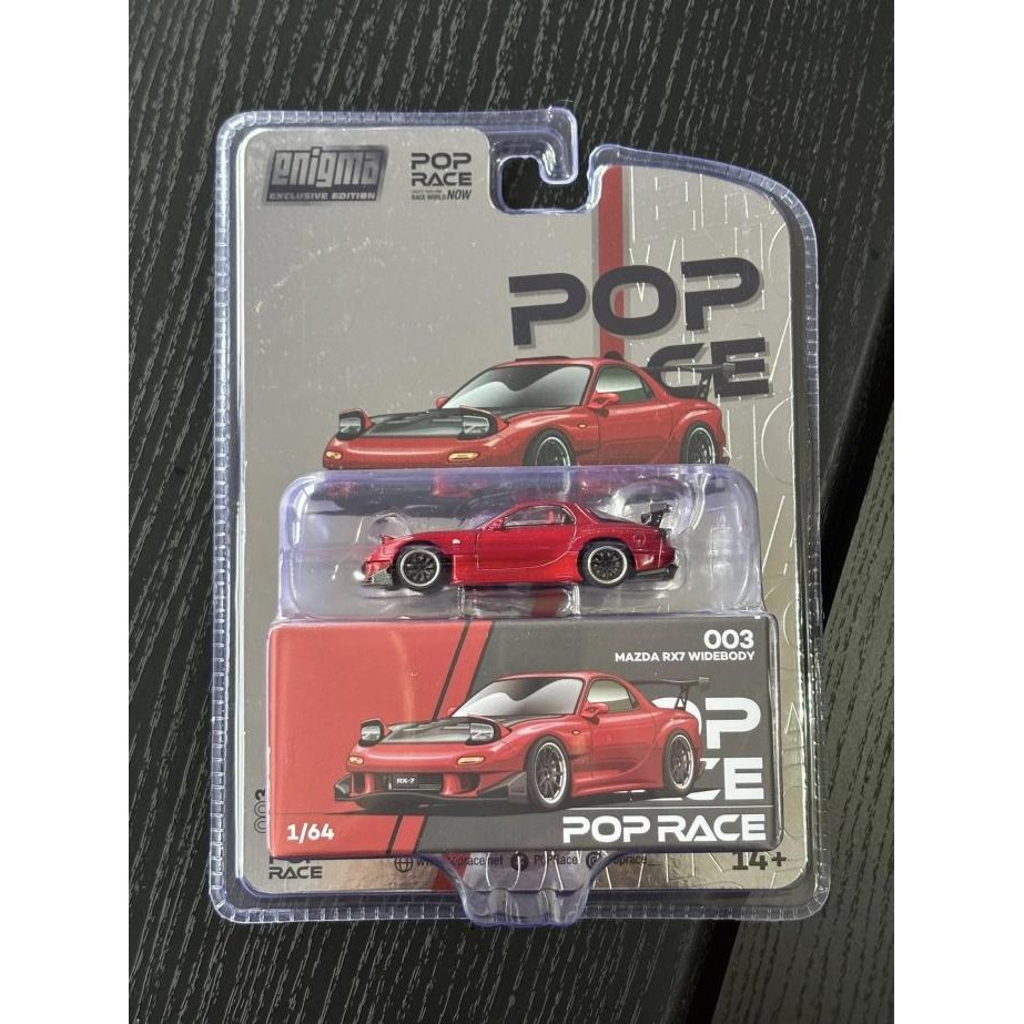 Jual Mazda RX7 Widebody Metallic Red Pop Race x Enigma Blister | Shopee ...