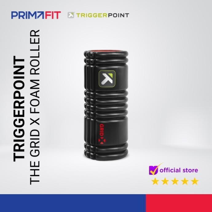 Jual TRIGGER POINT THERAPHY THE GRID X FOAM ROLLER HITAM ORIGINAL DAN TERPERCAYA | Shopee Indonesia