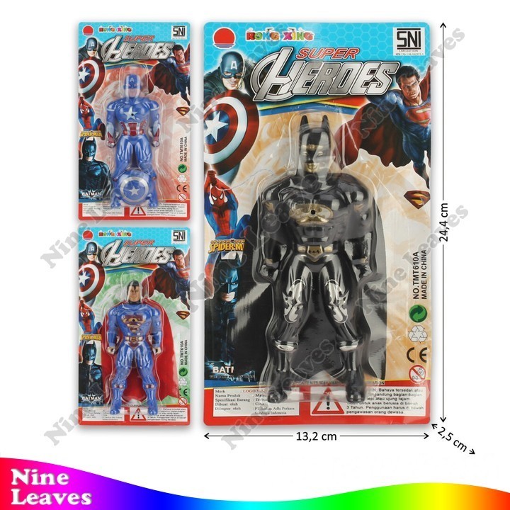 Jual Action Figure Mainan Anak Karakter Avengers Super Heroes Capt ...