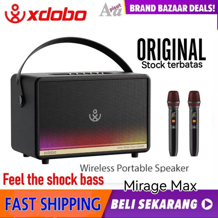 Jual Original Xdobo Mirage Max 300 Hi Fi Speaker Wireless Bluetooth ...