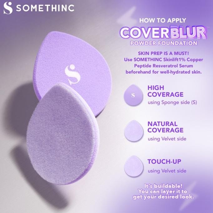 Jual produk baru!! somethinc [2 pcs] refill copy paste coverblur powder ...