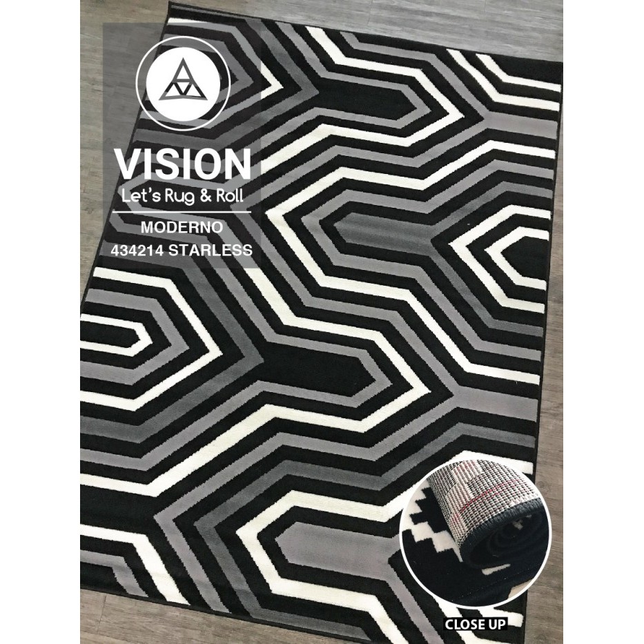 Jual KARPET MODERNO 115 X 155 CM 4214 STARLESS | Shopee Indonesia