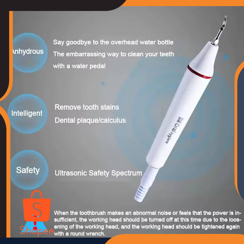 Jual Murah VV Dental Pet Ultrasonic Scaler for Animals Remover Teeth ...