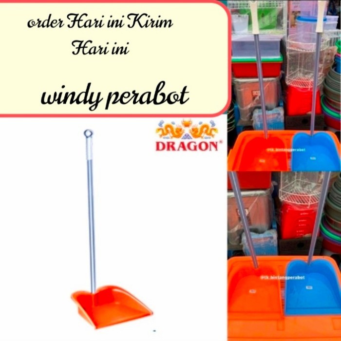 Jual Dragon-Pengki Sampah Dragon Plastik / Serok Sampah / Pengki Dragon ...