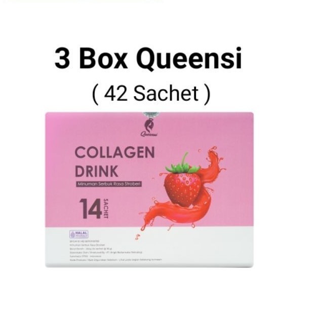 Jual QUEENSI COLLAGEN DRINK ORI > ORIGINAL [PROMO HARGA] QUEENSI COLLAGEN DRINK 100% BPOM ...