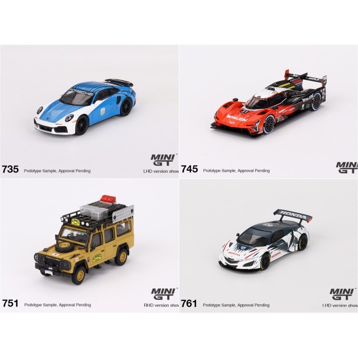 Jual MINIGT 1/64 - 735 Porsche 911 Turbo S Safety Car 2023 IMSA - 745 ...