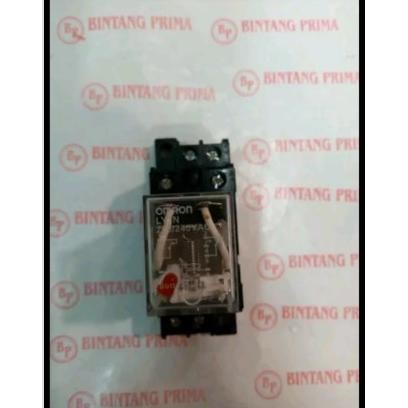 Jual Promo Relay LY2N 220V AC + Socket PTF08A-E 8 Pin / Kaki Merk Omron Original COD | Shopee ...