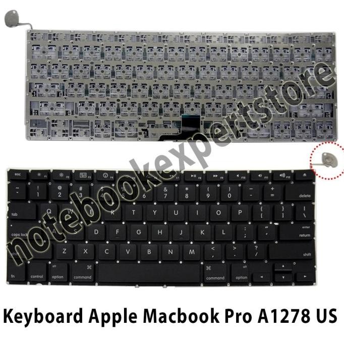 Jual Produk Baru!! Keyboard Apple Macbook Pro A1278 US | Shopee Indonesia