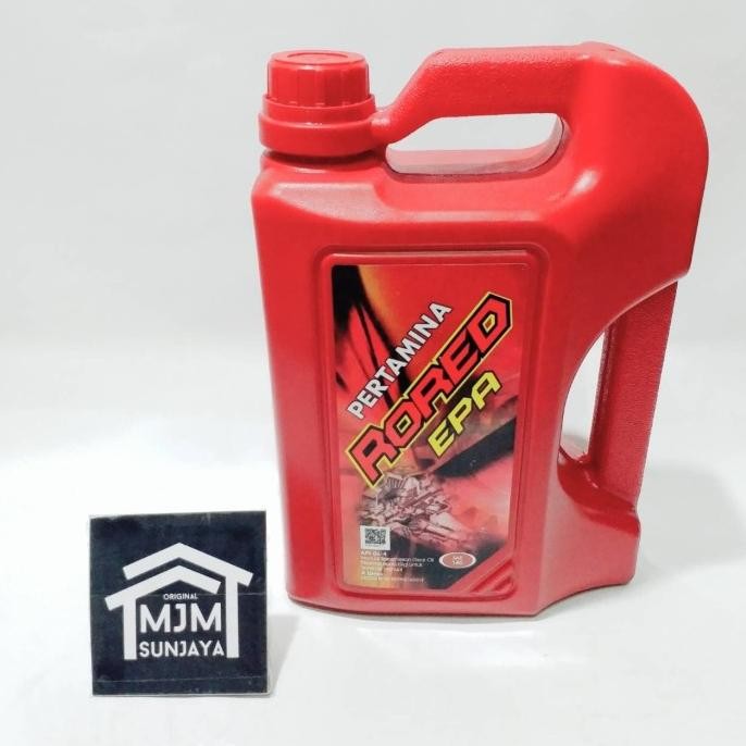 Jual Oli Pertamina RORED EPA SAE 140 Galon 4 Liter ORIGINAL Berkualitas ...