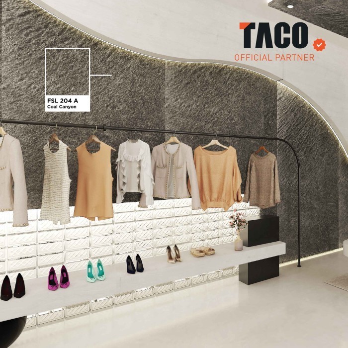 Jual TACO Fideco Wall Panel Stone Veneer Non Translucent Tebal 2mm ...