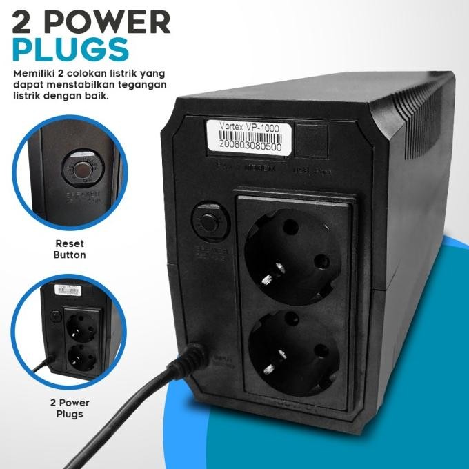 Jual Ups Uninterrupted Power Supply Orion - Vortex Vp-1000 Original Dan ...