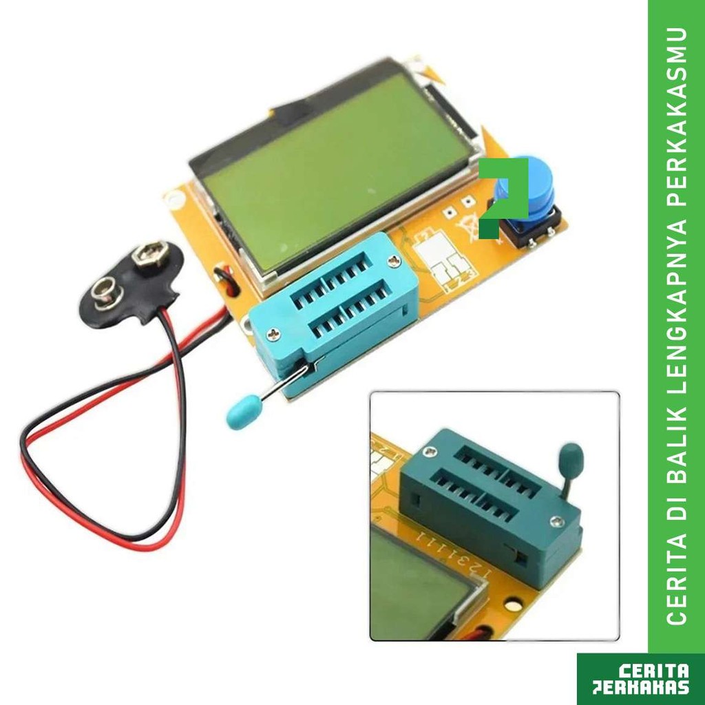 Jual Meter ESR LCR-T4 CP / Transistor Tester LCR T4 Digital RCD LED ...