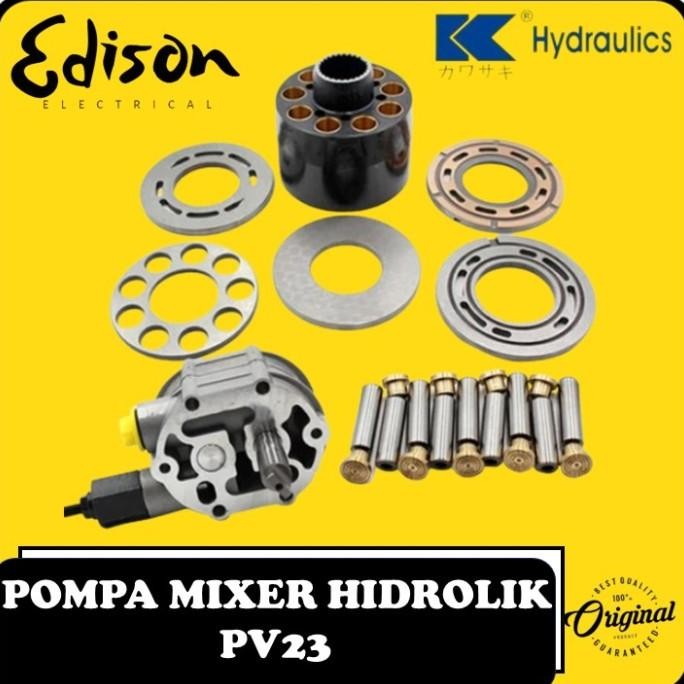 Jual Pompa Mixer PV23 PV 23 Hidrolik Hydraulics Pump Valve Plate ...