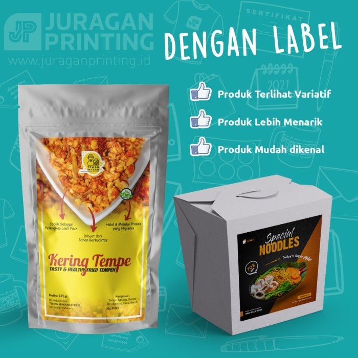 Jual Stiker Label Kemasan Bulat , Stiker Label Bulat, Stiker Label ...