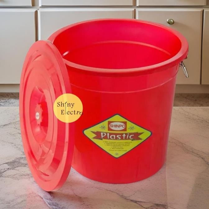 Jual BARANG TERLARIS Ember Tutup Kecil Sedang Besar Jumbo Plastik Kamar ...