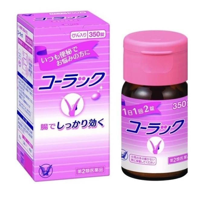 Jual Colac Taisho 350 Tablet Obat Pencahar Sembelit Original Japan ...