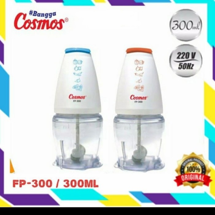 Jual Cosmos Food Processor Fp 300 Blender Knob Chopper Daging/Bumbu ...