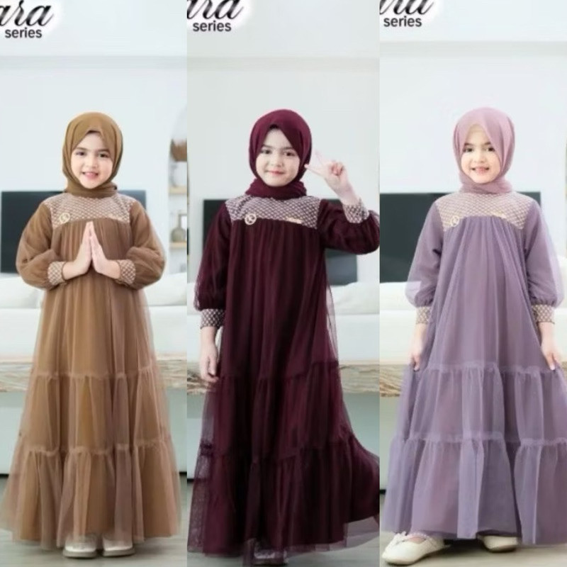Jual Bju Kurung Malaysia Pesta Gamis 2025 Gamis Anak Perempuan Bahan ...
