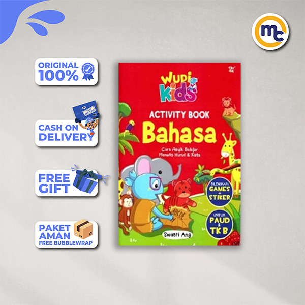 Jual WUDI KIDS : ACTIVITY BOOK BAHASA UNTUK PAUD & TK B | Shopee Indonesia