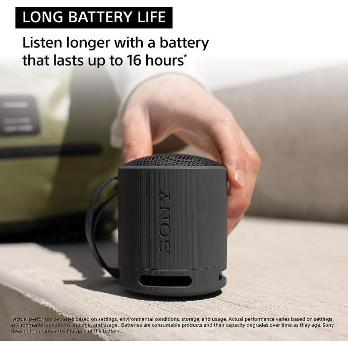 Jual Sony Srs-Xb100 Srsxb100 Xb 100 Portable Wireless Bluetooth Speaker ...