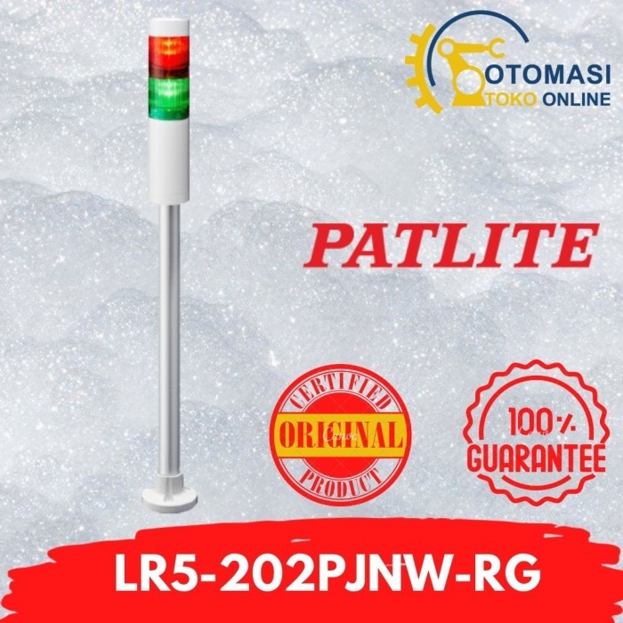 Jual PATLITE SIGNAL TOWER LIGHT LR5-202PJNW-RG | Shopee Indonesia