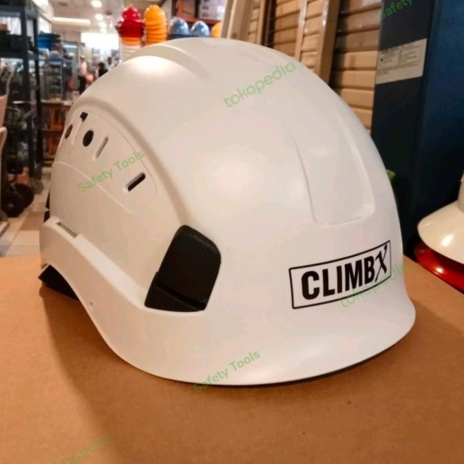 Jual Helm Safety Climbing Putih Climbx Work At Height Original Dan ...