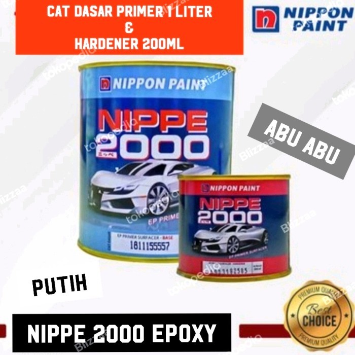 Jual Barang Ready Nippe 2000 Epoxy Primer 1ltr Cat Dasar Epoxy 1 Set ...