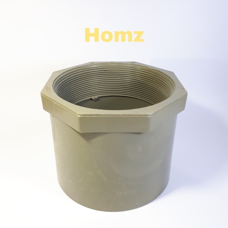 Jual SDD 4" inch Aw Slon /Sok Drat Dalam 4 in Pvc/Sock Ulir Sambungan ...