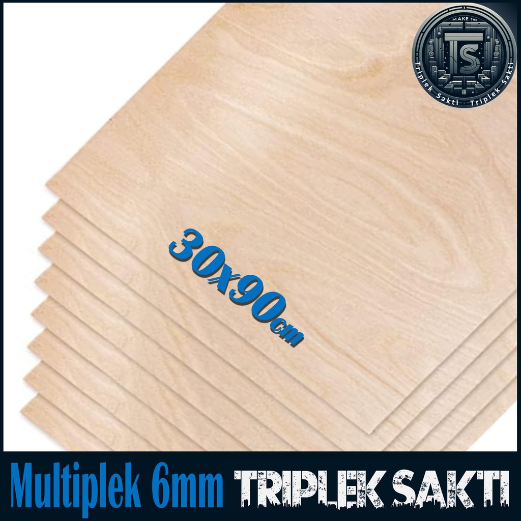 Jual Multiplek Triplek 6mm 30x90 cm ( 6 mm | 30x90cm | 90x30cm | 90x30 ...