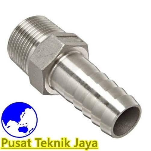 Jual hose nipple/nepel selang stainless 2" inch | Shopee Indonesia