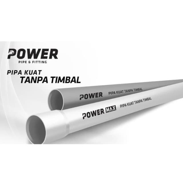Jual Pipa Pvc 2 Inch Aw Power Putih Non Timbal / Pipa 2 Inch Batangan 4 ...