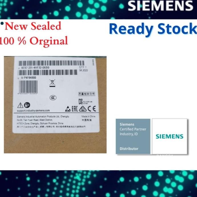 Jual Siemens 6Es7231-4Hf32-0Xb0 Simatic S7-1200, Analog Input, Sm 1231 Sale!! | Shopee Indonesia