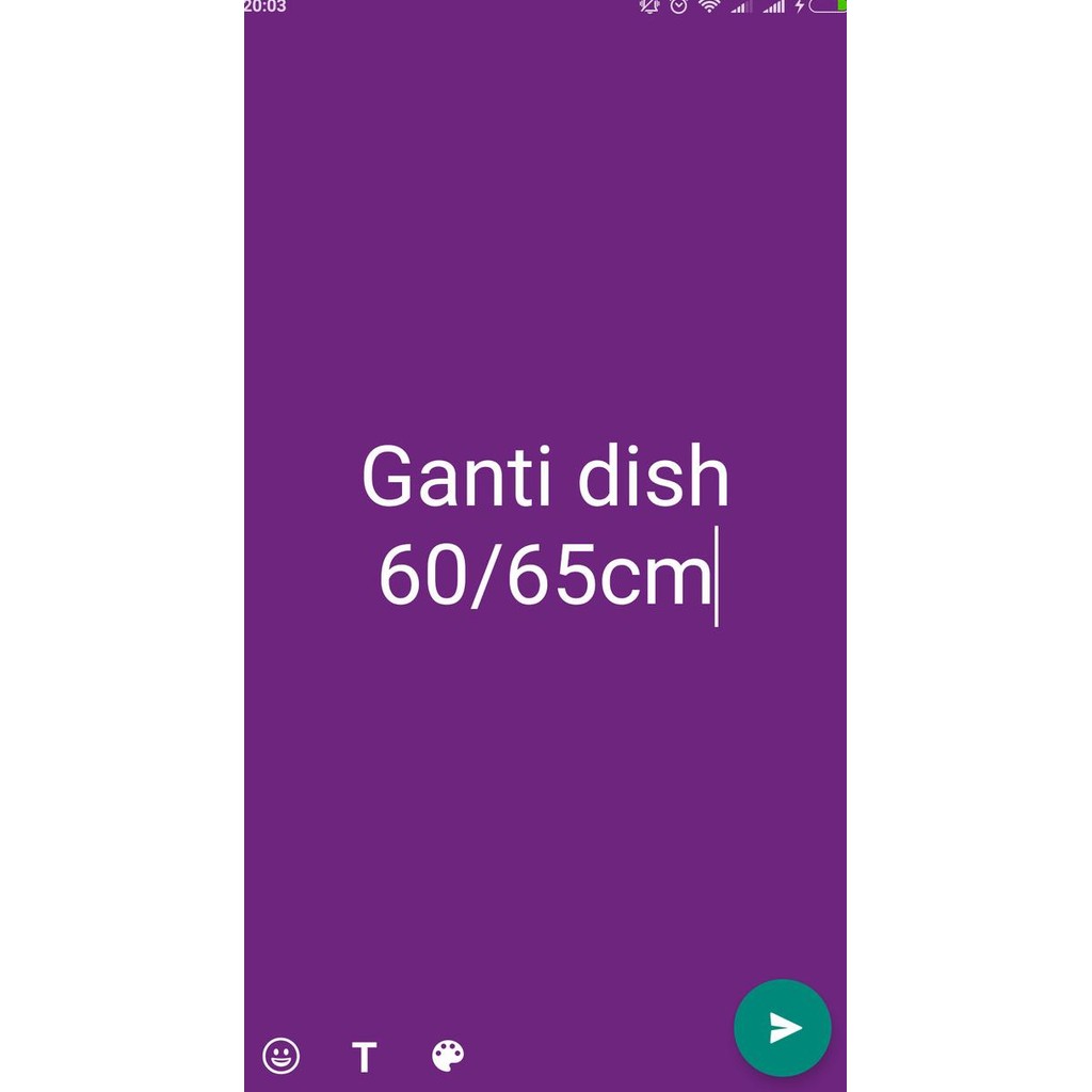 Jual Ganti dish 60/65cm | Shopee Indonesia