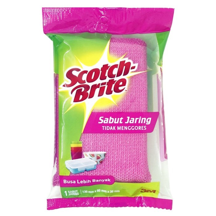 Jual Scotch Brite Sabut Jaring Basic - 1 Pcs (ID 407882) | Shopee Indonesia