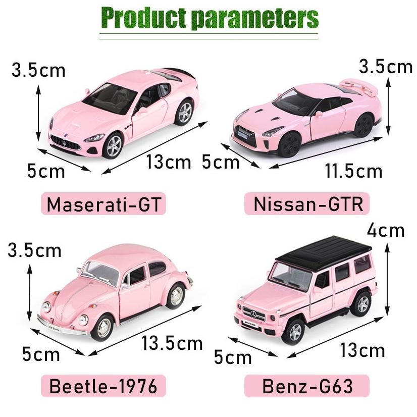 Jual Vehicle Model & Diecast Diecast Beetle/Nissan-GTR/Benz-G63 ...