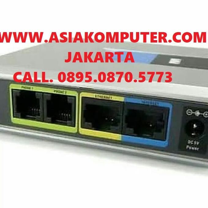 Jual Linksys Spa2102 Sip Voip 2 Port Fxs Ata Gateway (Upgrade Pap2T-Na ...