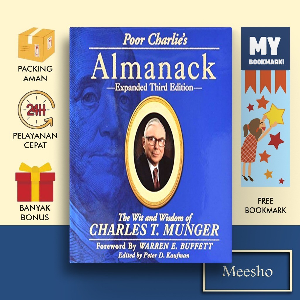 Jual Poor Charlie's Almanack by Peter D. Kaufman (English) | Shopee ...