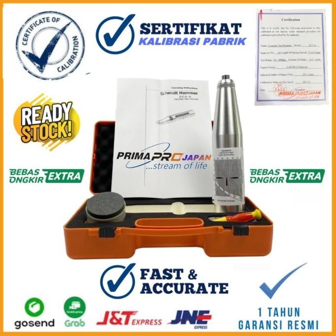 Jual Hits!! Concrete Hammer Test Tipe Zc3-A Alat Uji Beton Tipe Zc3A ...