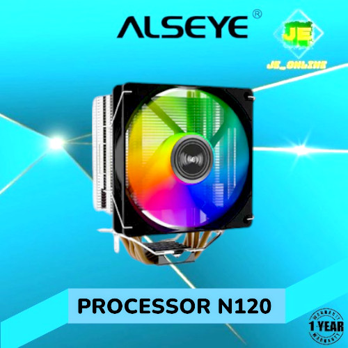 Jual ALSEYE Fan Processor NEO N120 SE 4 Pipes Single Fan | Shopee Indonesia
