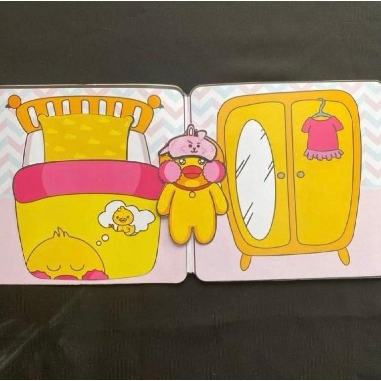 Jual SPECIAL Paper Duck Bebek Viral Mainan Kertas Edukatif Paper Doll ...