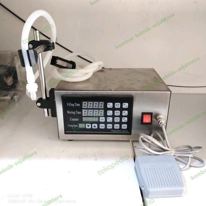 Jual Mesin Pengisi Cairan Automatic Filling Gfk-280 1 Nozzle Heavypack | Shopee Indonesia