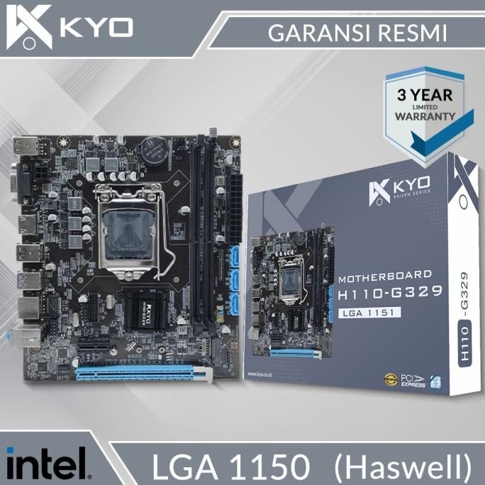 Jual Motherboard Kaizen H110 Socket Lga 1151 Ddr4 Mobo H110 Intel Baru!! | Shopee Indonesia