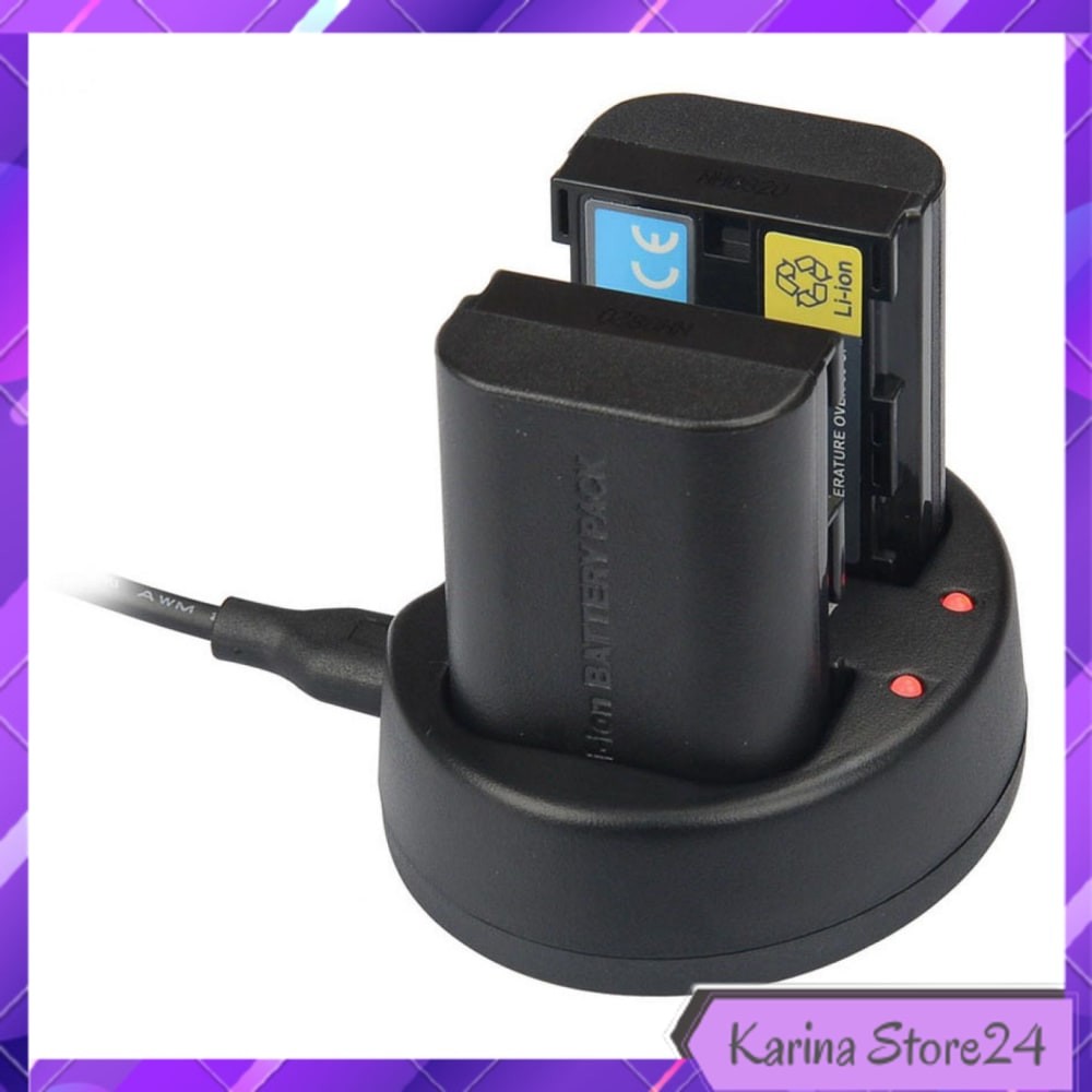 Jual CHARGER BATERAI 2 SLOT UNTUK KAMERA CANON 5D2 5D3 70D 60D 6D 7D 7D2 - LP-E6 | Shopee Indonesia