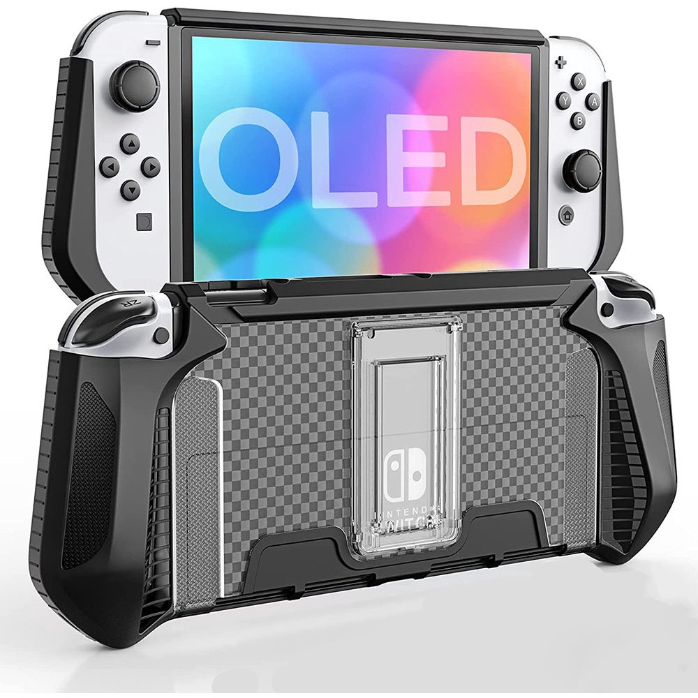 Jual Casing Nintendo Switch OLED dengan Casing Pelindung TPU Dudukan ...